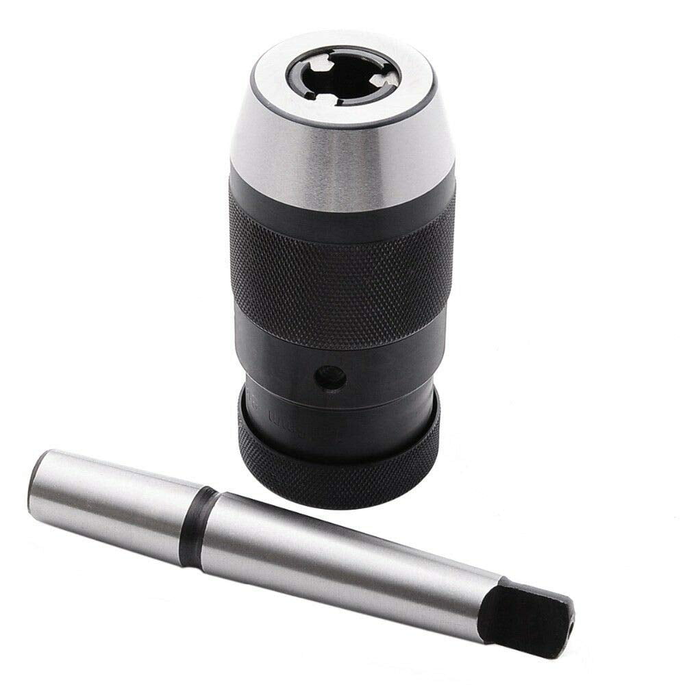 13MM B16 Keyless Drill Chuck with MT2 Morse Taper Shank Hardware Tool ...