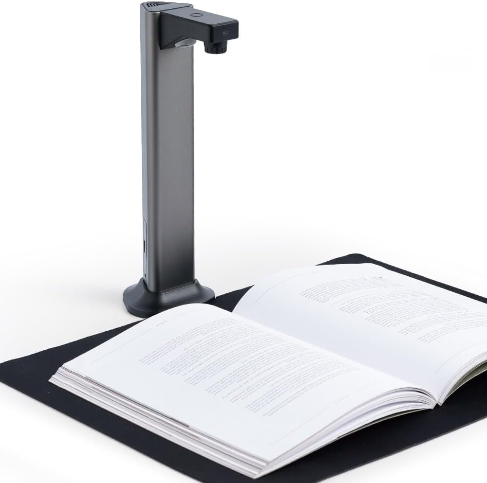 13MP Desktop Document Camera: Portable A3 Document Scanner with Auto ...