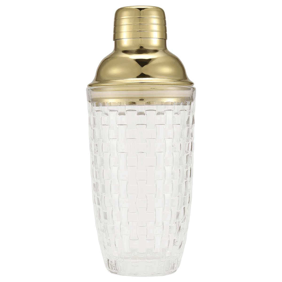 13Oz Glass Cocktail Shaker Set - for Cocktails, Drink Shakers and Gold ...