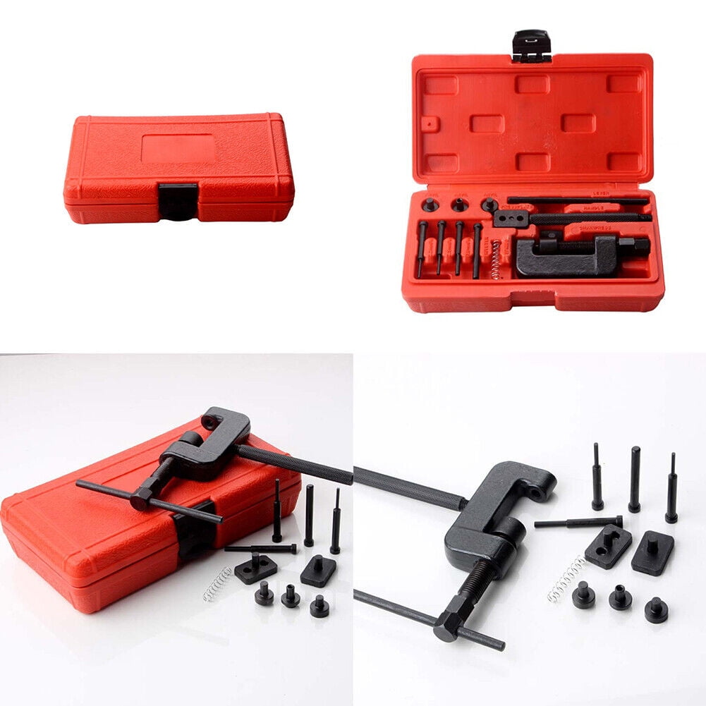 13PCS Chain Cutter Rivet Tool Set Riveting Breaker ATV/Bike/Motorcycle/Cam Drive - Walmart.com