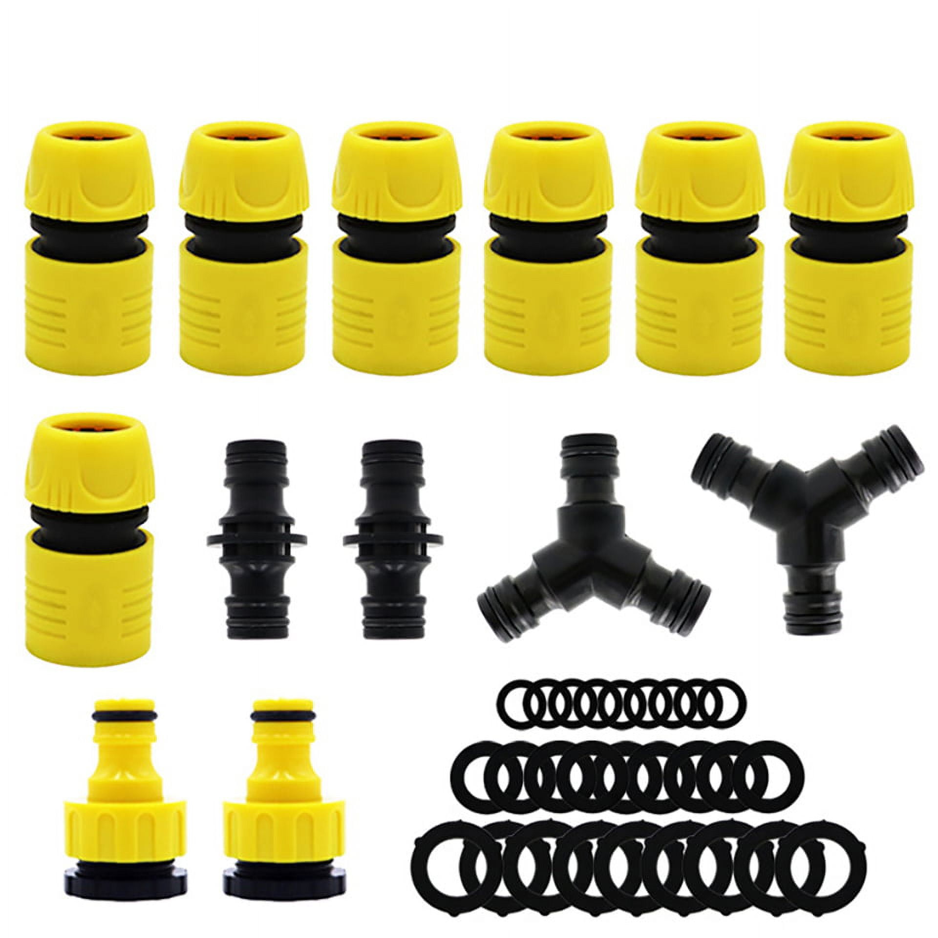 13PCS Garden Hose Quick Connector Kit Stopwater Connector Garden Tap ...