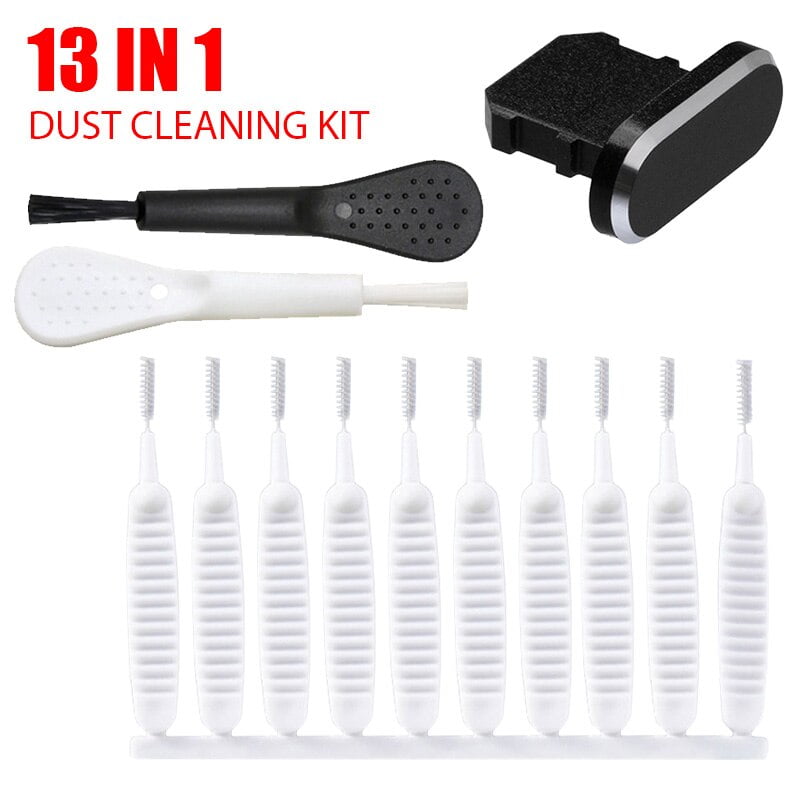 13PCS Mobile Phone Speaker Dust Removal Cleaner Tool Kit For iPhone 14 13 Pro Max Earphones ...