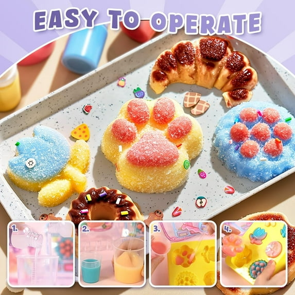 13Pc Squishy Maker Kit Set Liquid Gel, Squishy Making Kit Gel+Silicone ...