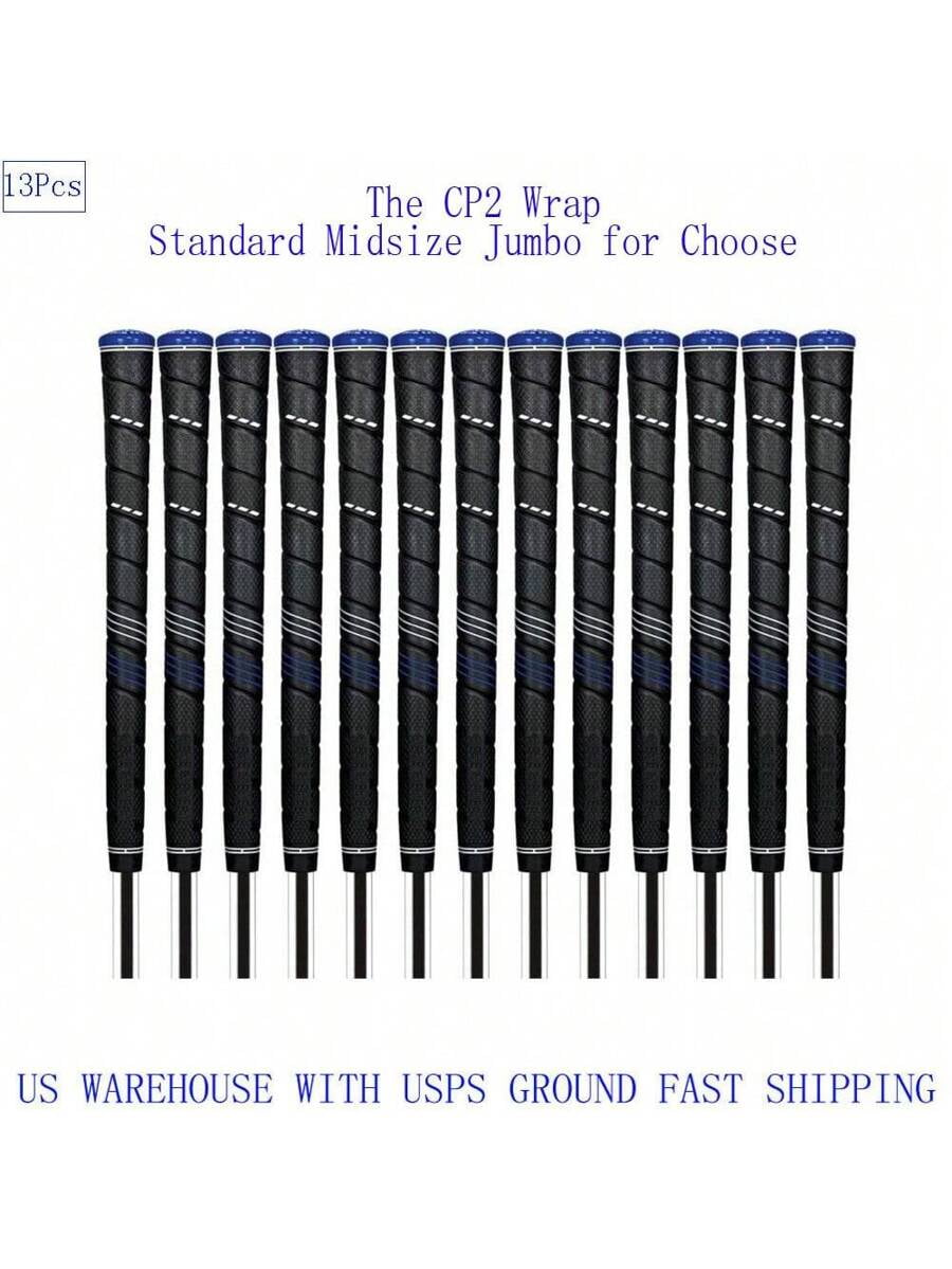 13Pcs CP2 Wrap Grip Golf Club Grip Golf Grip Tacky Feel Standard ...