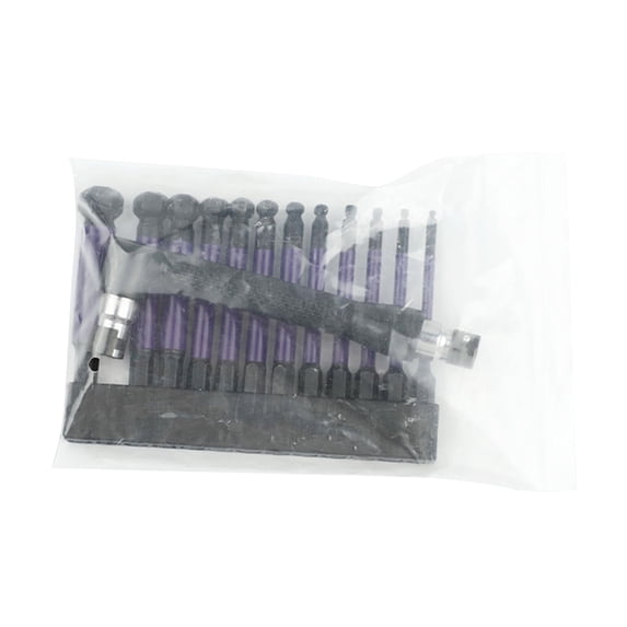 13Pcs Drill Bit Set Drill Bit Driver Hex End End Hex Bit 2/2.5/3/3.5/4 ...