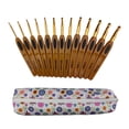 13Pcs Ergonomic Crochet Hook 2.5mm-10mm Ergonomic Handle Crochet Hook ...