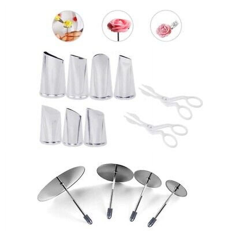 13Pcs Icing Flower Tools Cake Decorating Nozzles Kits Russian Piping ...