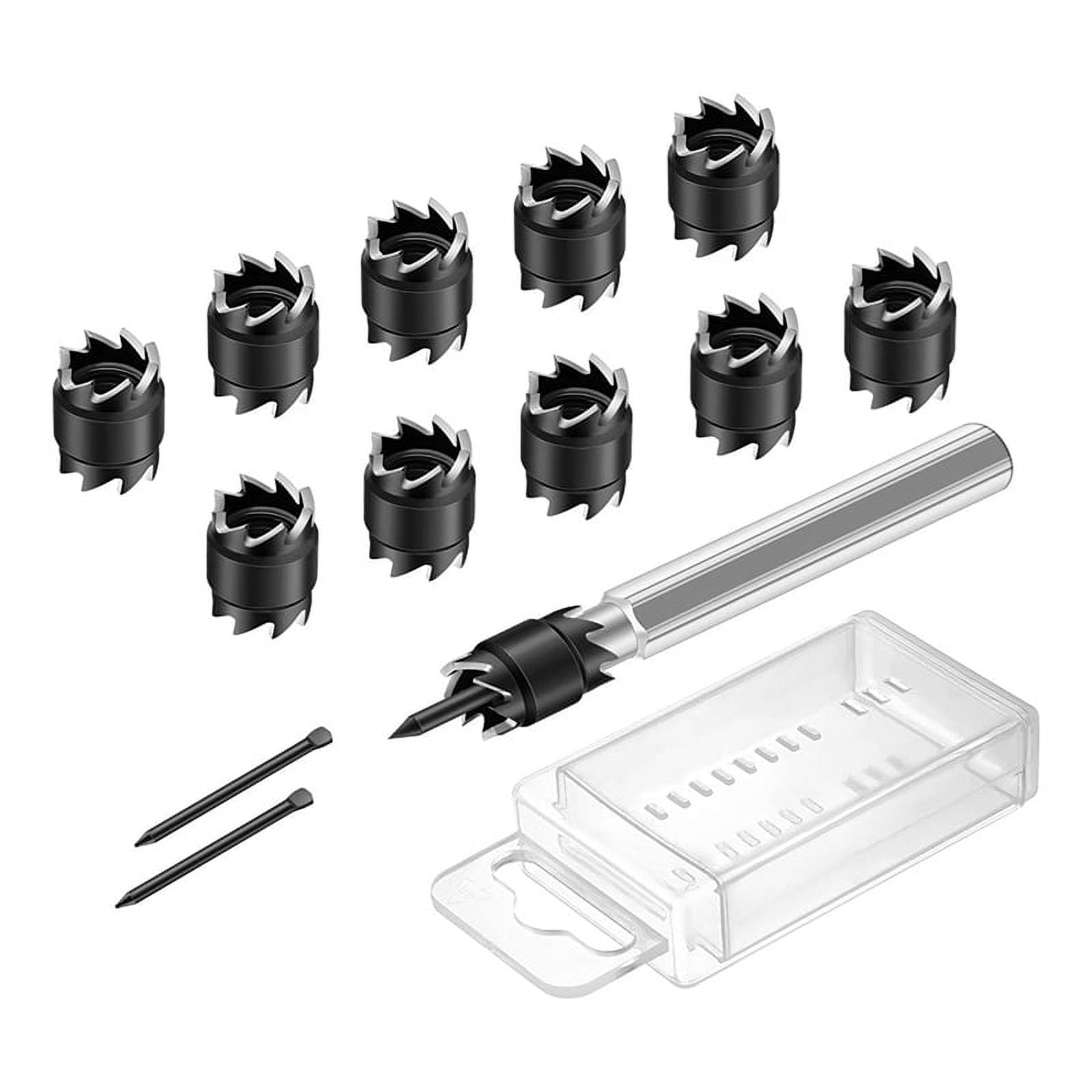 13Pcs Spot Weld Cutter Set,3/8 HSS Spot Weld Cutter Remover Drill Bits ...