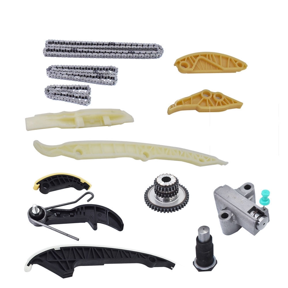 13Pcs Timing Chain Kit for VW Jetta Golf MK5 MK6 Passat Audi A4 EA888 1 ...