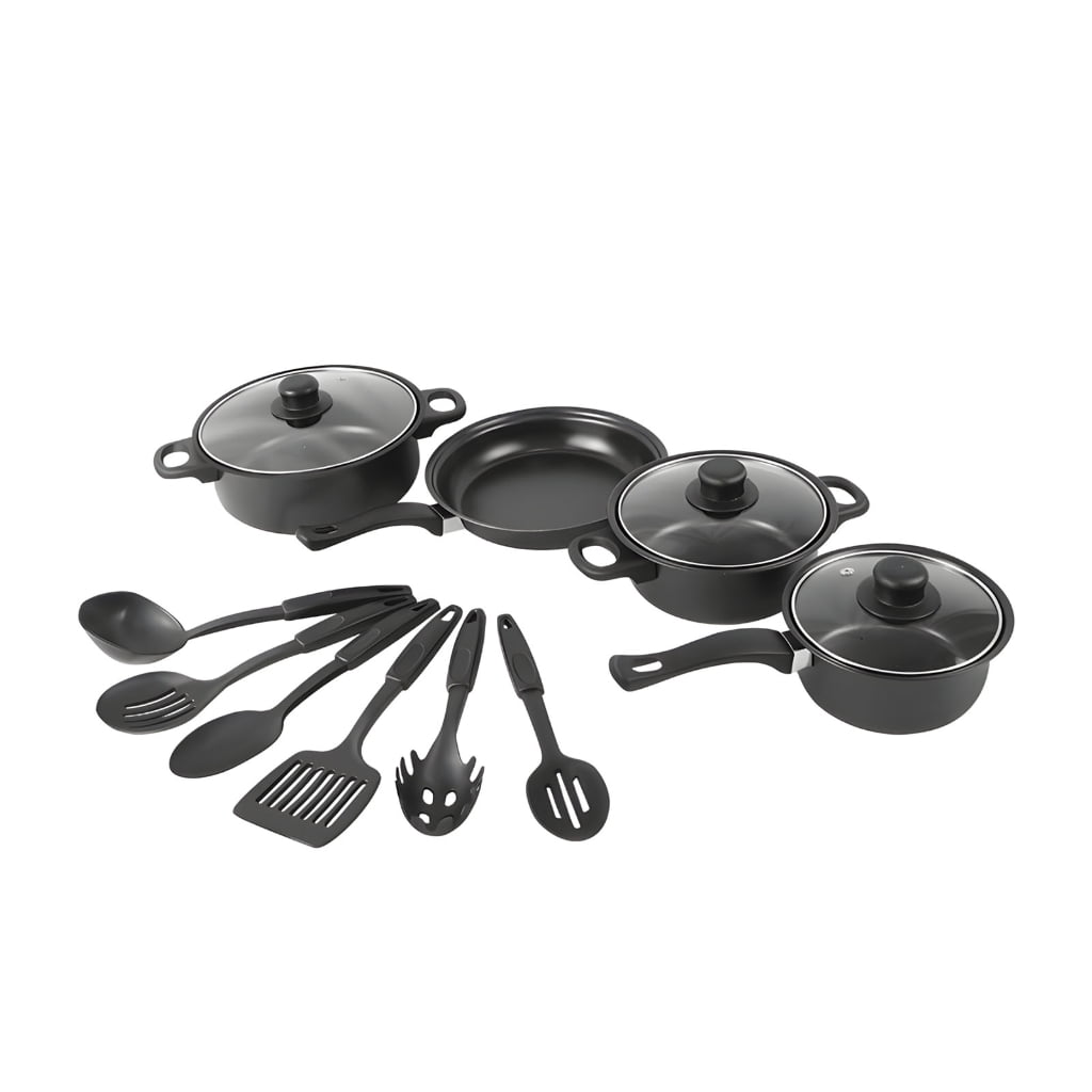 13Piece Professional Cookware Set with Scratch Resistant Surfaces and ...
