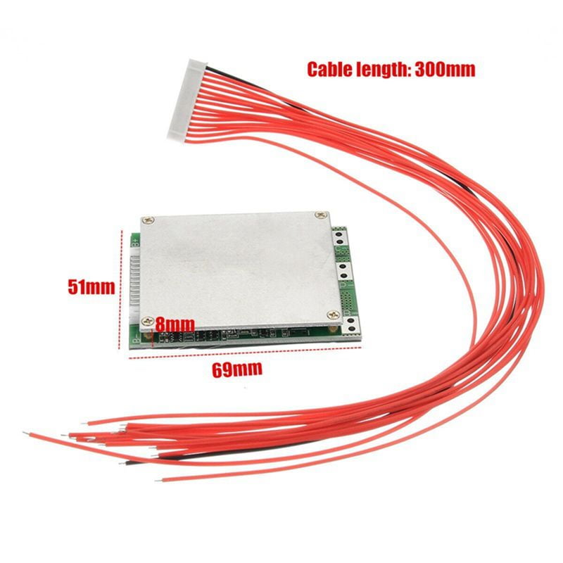 13S 48V 35A Lithium-Ion Battery Charging Protection Board Split with ...