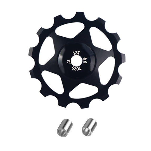 13T Bike Rear Derailleurs Wheel Bike Steel Bearing Pulleys Aluminiums ...