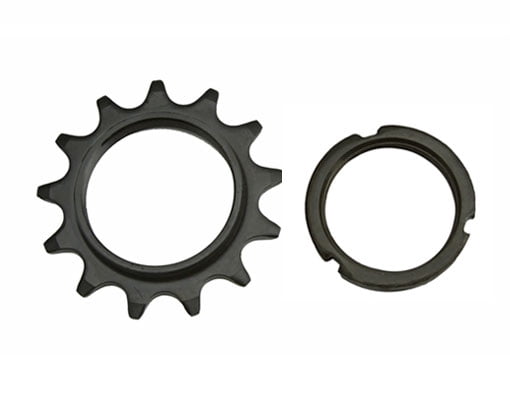 13T Track Fix Cog 1/8 Black. Bike cog, bicycle cog for track bike ...