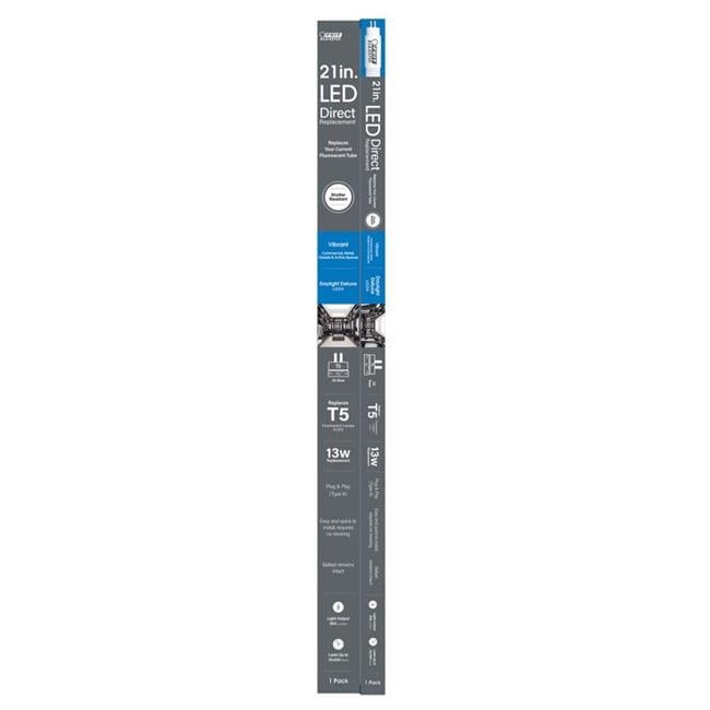 13W Equivalence General Purpose Daylight Deluxe 21 in. Bi-Pin Linear ...