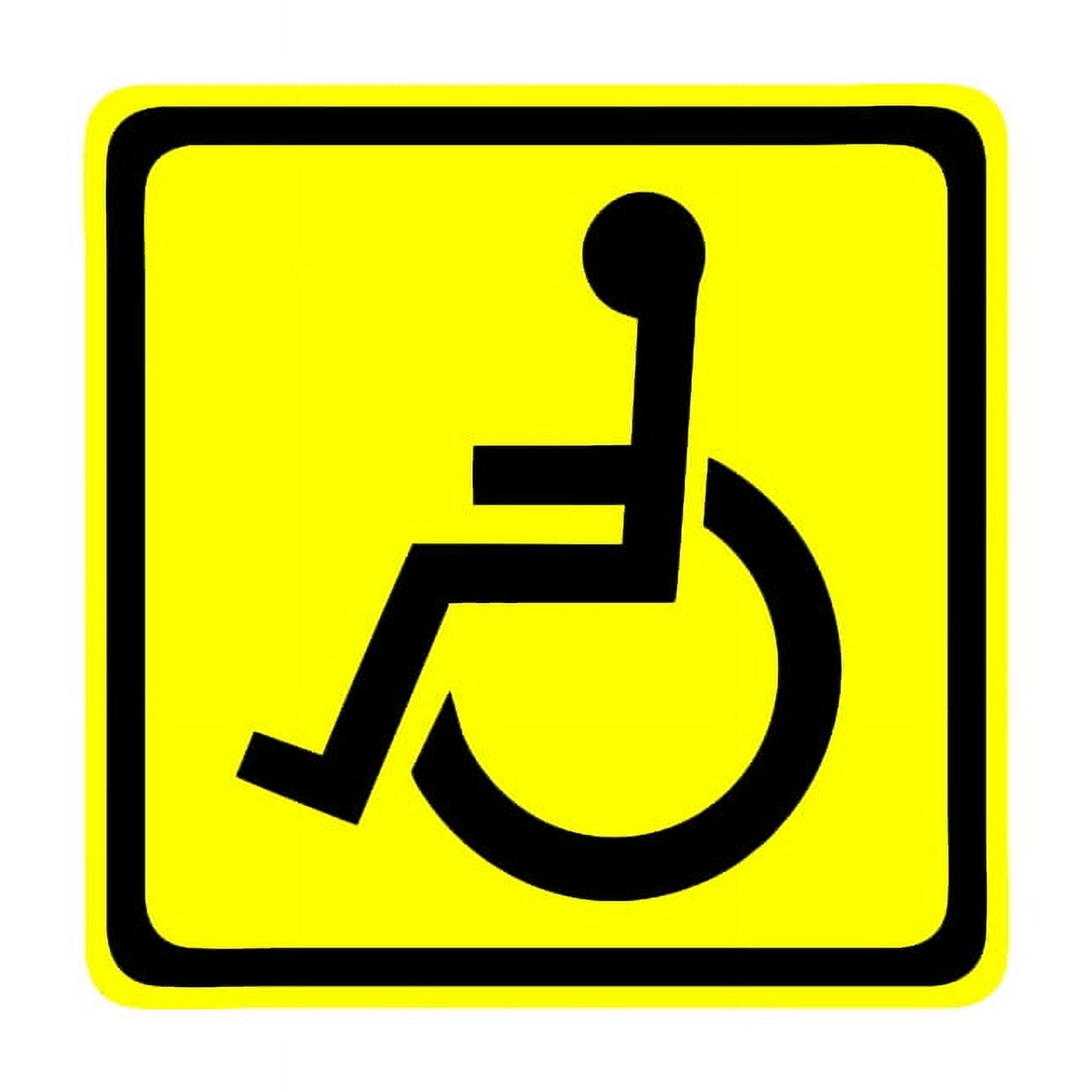 13cm Automotive Decals Car Stickers Disabled Signage Decoration ...