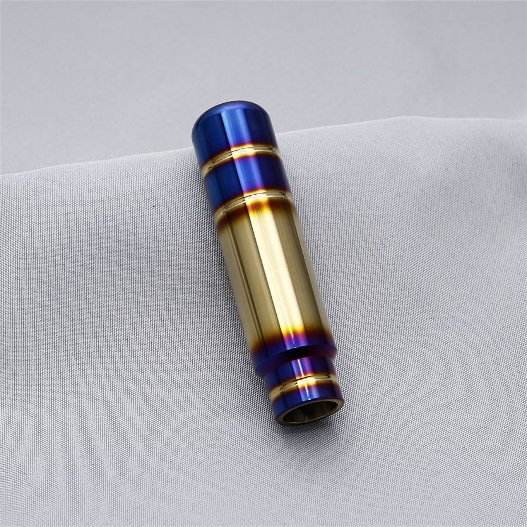 13cm Burnt Blue Aluminum Car Gear Shift Knob Shifter Lever Head ...