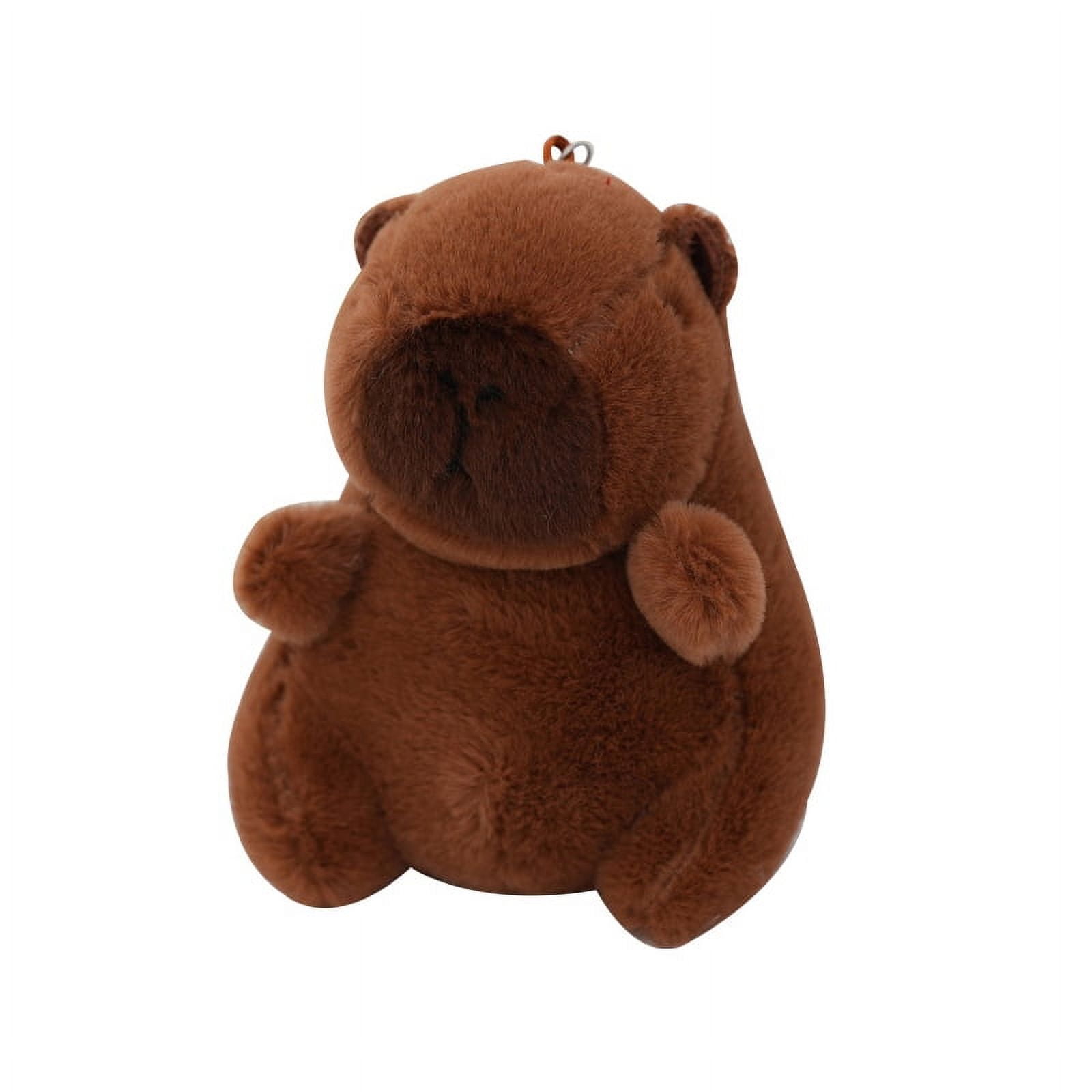 13cm Cute Animal Capybara Plush Toys Pendants Capibara Pufferfish ...