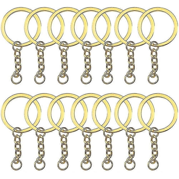 13cm Wire Keychain Cable Large Stainless Steel Key Ring Loop Holder For ...