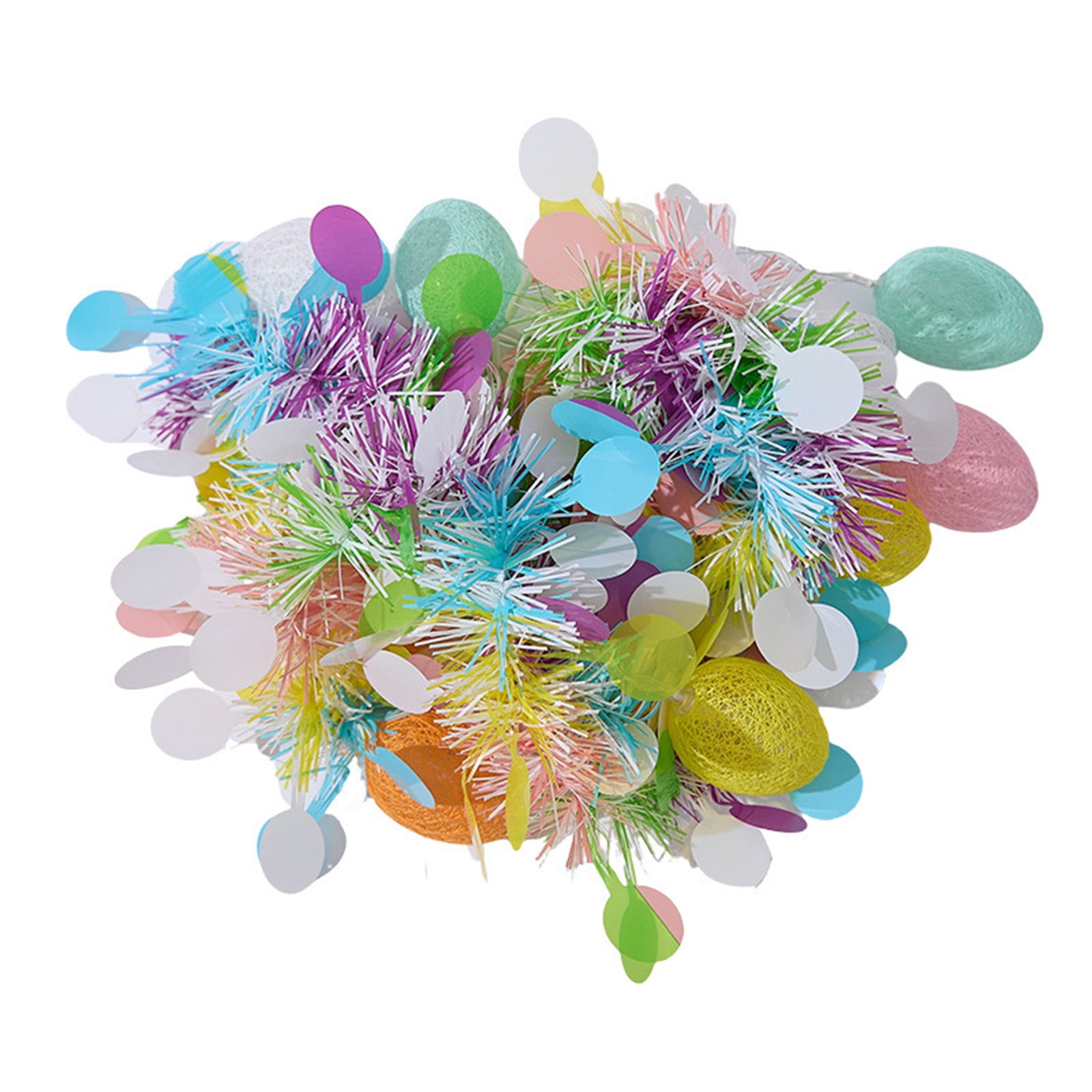 13ft Easter Eggs Ribbon String Lights Decorations, USB-Powered Easter ...