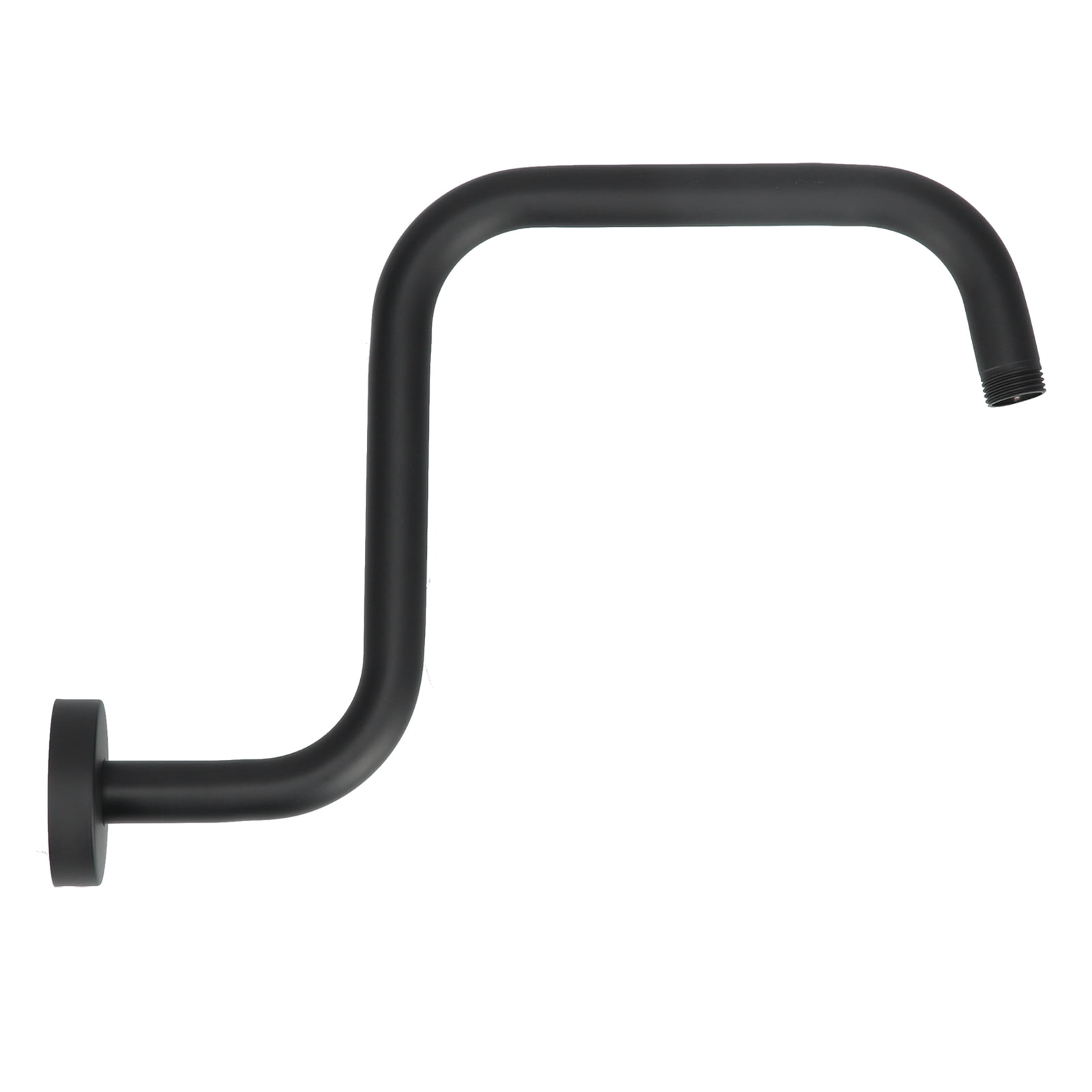 13in S Shape Shower Arm American Stainless Steel Shower Head Riser ...