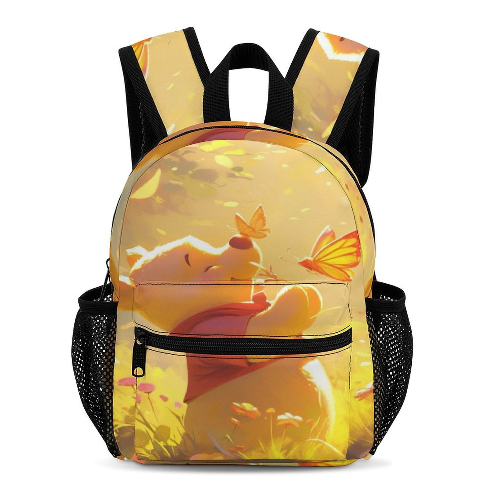 13in Winnie The Poo Backpack Lightweight Double Shoulder Cartoon ...