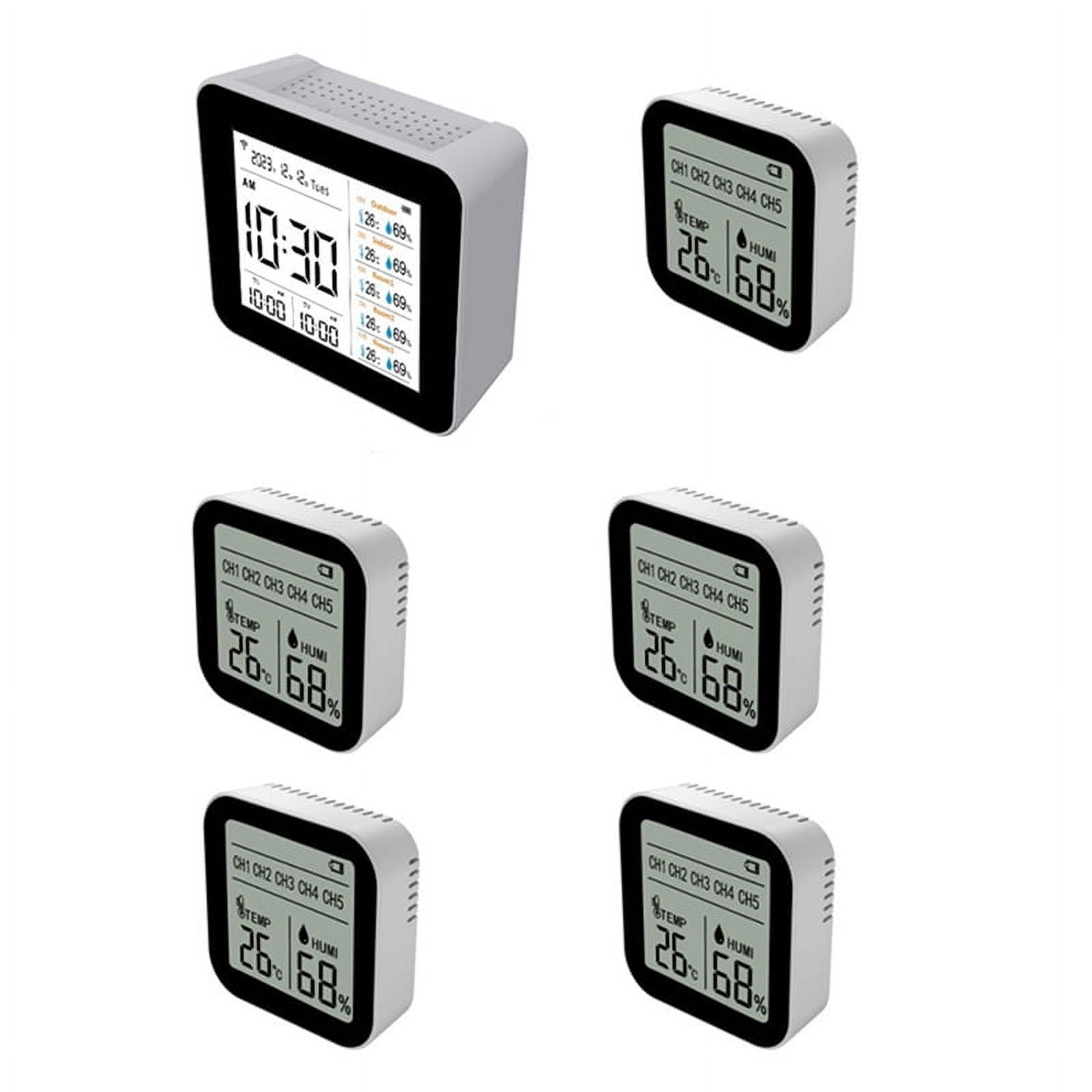 13in1 Tuya WIFI Smart Thermometer Hygrometer Indoor Accurate ...