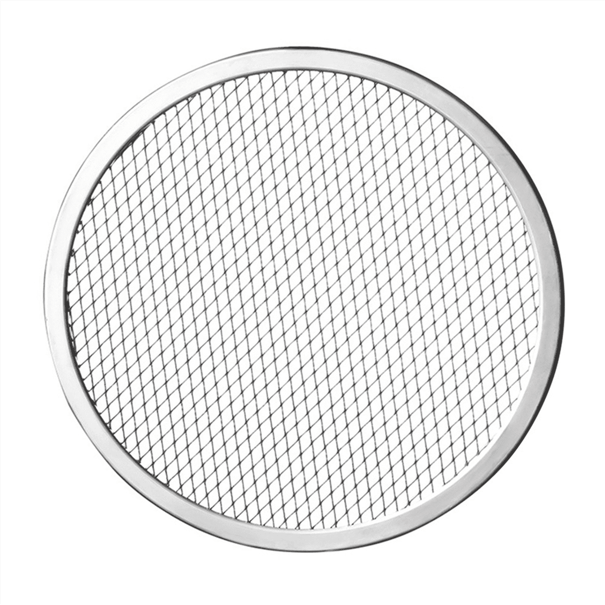 13inch Aluminum Seamless Rim Pizza Baking Screen - Perfect Crisp ...