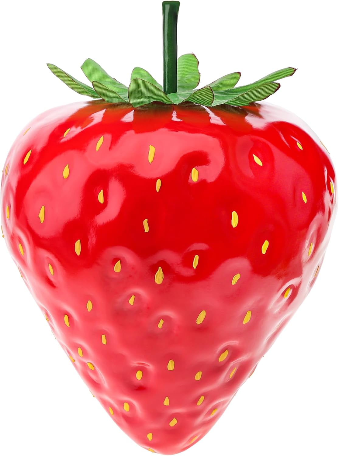 13inch Artificial Large Red Strawberry Oversize Fake Fruit Simulation ...