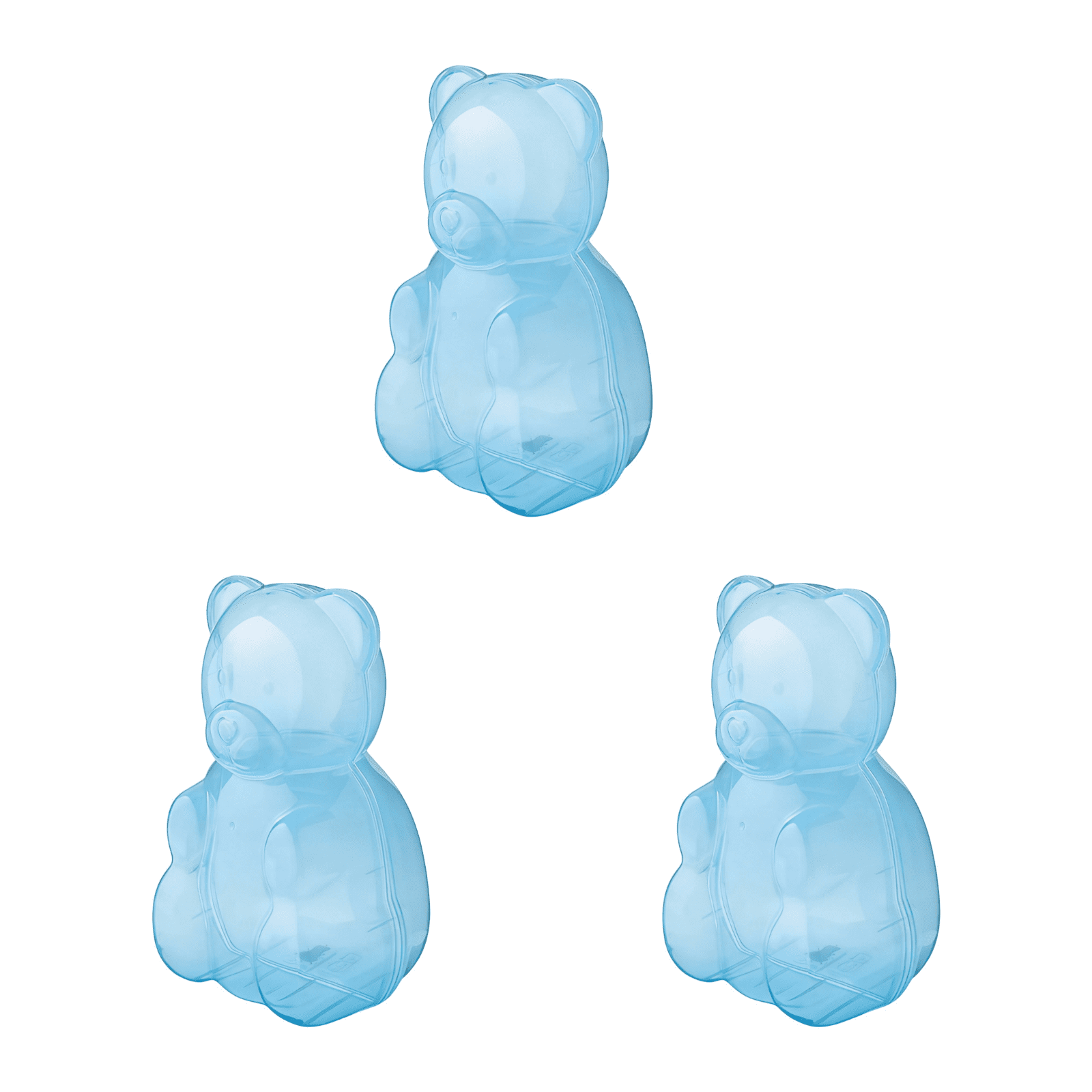 13inch Bear Shaped Gummy Bear Container - Clear Plastic Cute Gummy Bear ...