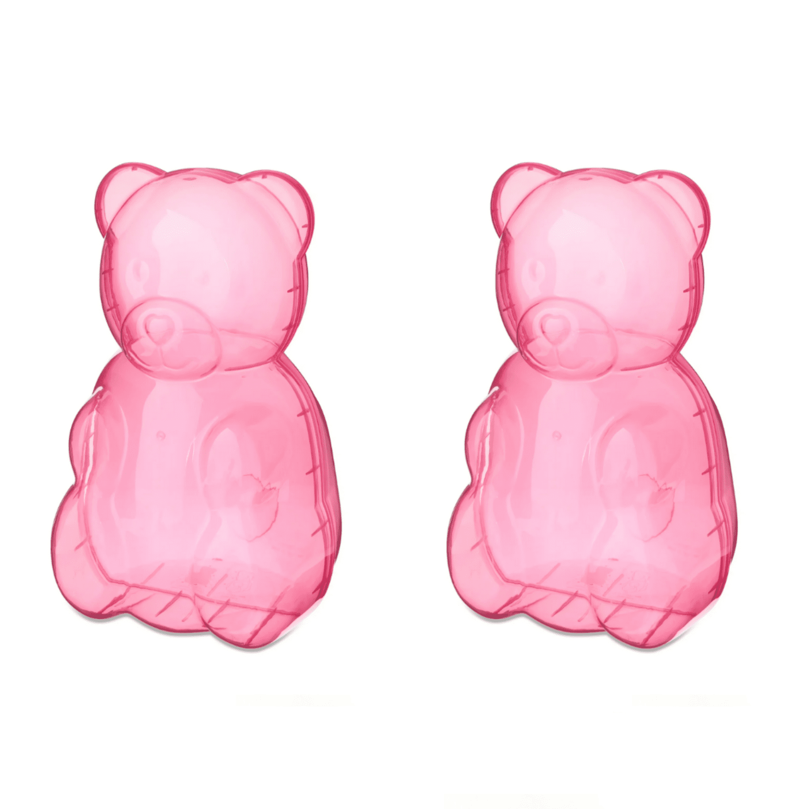 13inch Clear Plastic Gummy Bear Container - Cute Bear Shaped Gummy Bear ...