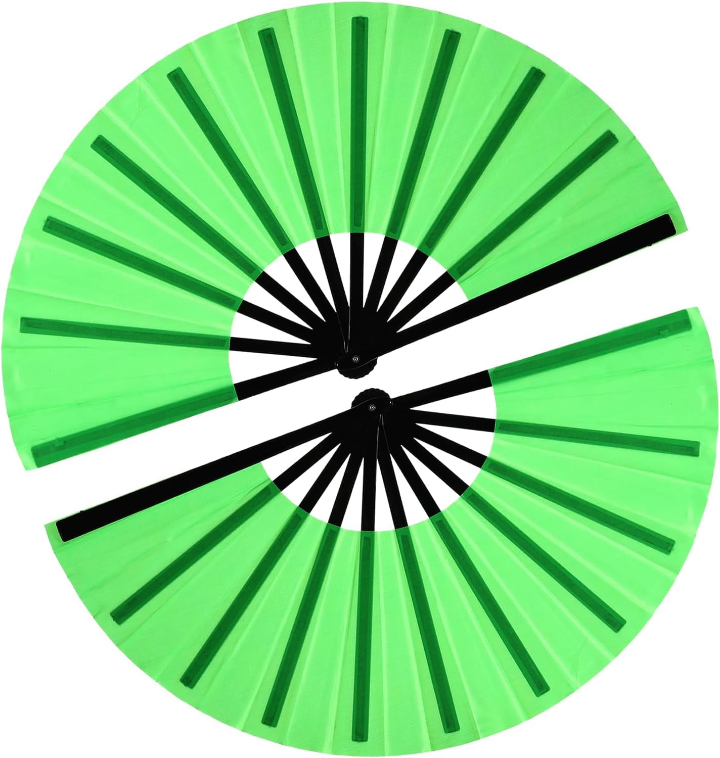 13inch Large Rave Fan Popping Fan Clacking Fans for Line Dancing,Hand ...