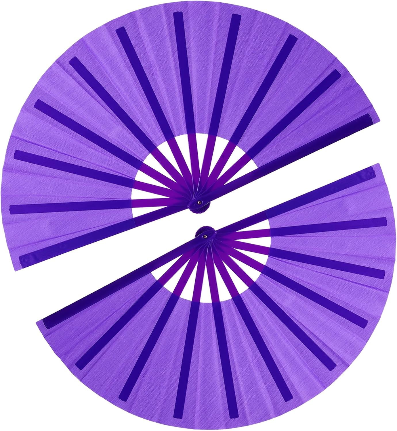 13inch Large Rave Fan Popping Fan Clacking Fans for Line Dancing,Hand ...