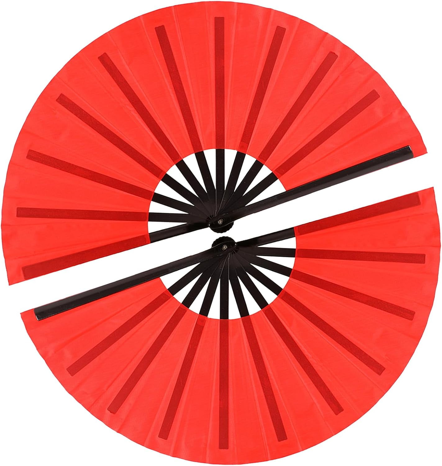 13inch Large Rave Fan Popping Fan Clacking Fans for Line Dancing,Hand ...