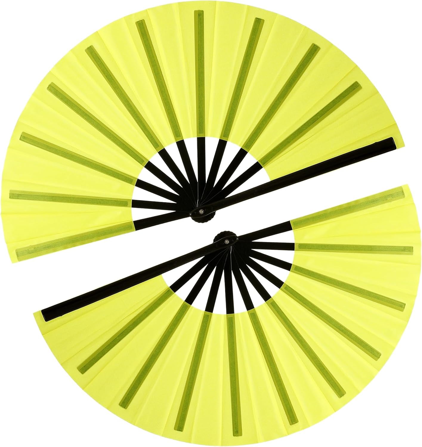 13inch Large Rave Fan Popping Fan Clacking Fans for Line Dancing,Hand ...