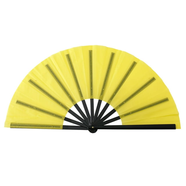 13inch Large Rave Fan Popping Fan Clacking Fans for Line Dancing,Hand ...