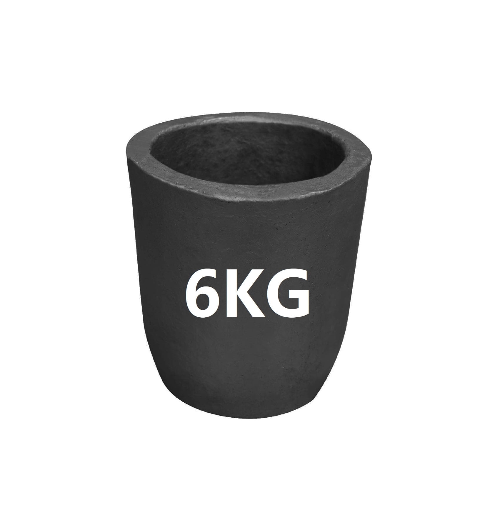 13lbs/6kg Clay Graphite Crucible for Metal Melting Casting Crucible for ...