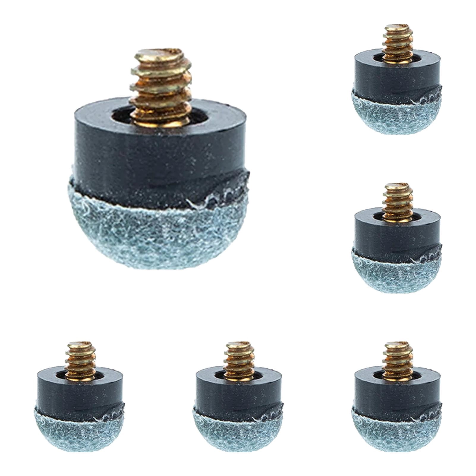 13mm Billiard Pool Tips, Soft/Hard Screw-on Tips Replacement or White ...