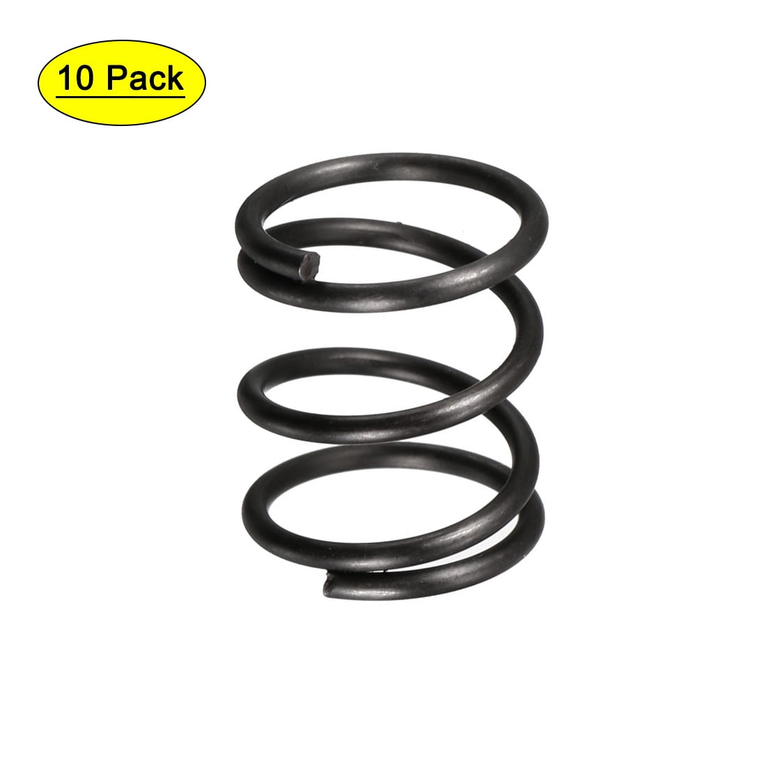 13mm Outer Diameter 1.2mm Wire Dia 15mm Long Compression Spring 10Pcs ...