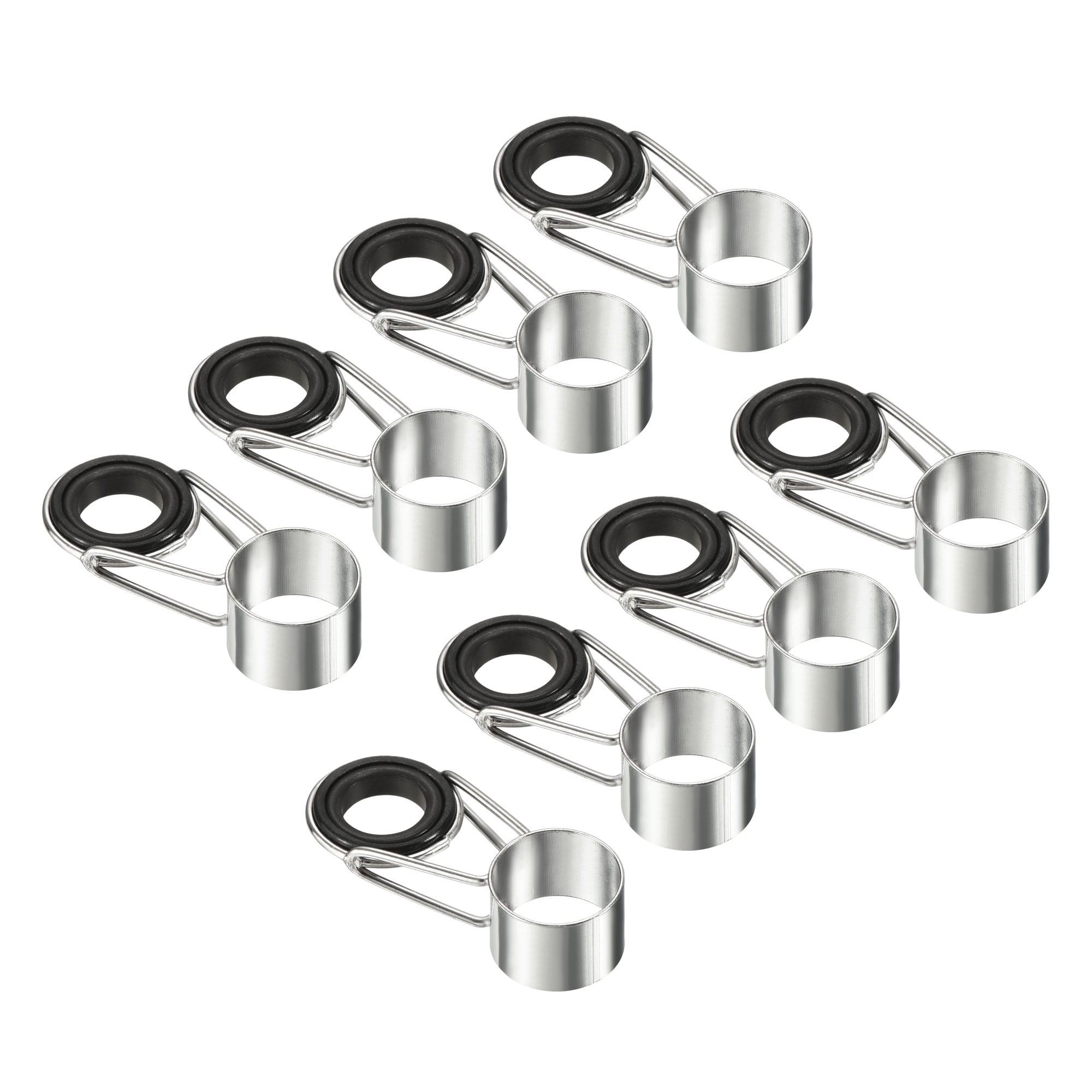 13mm Tube Dia Iron Fishing Rod Guide Repair Kit Line Ring Replacement ...