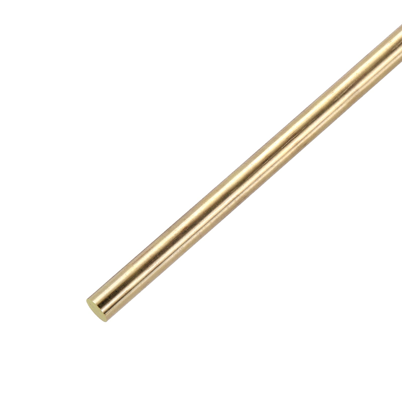 13mm x 300mm Brass Round Rod, Metal Solid Shaft Rods Lathe Bar ...