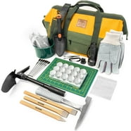 Esterno Rockhound & Rock Mining Kit (Deluxe 15-Piece Set); Rockhound ...