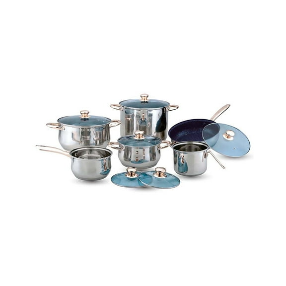 Mainstays Stainless Steel Cookware Set Mainstays Stainless Steel Cookware Set