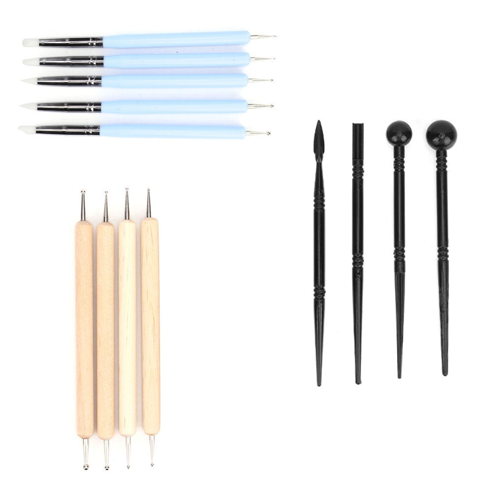 13pc Wooden Pottery Craft Set for Unique Artistic Modeling & Carving ...