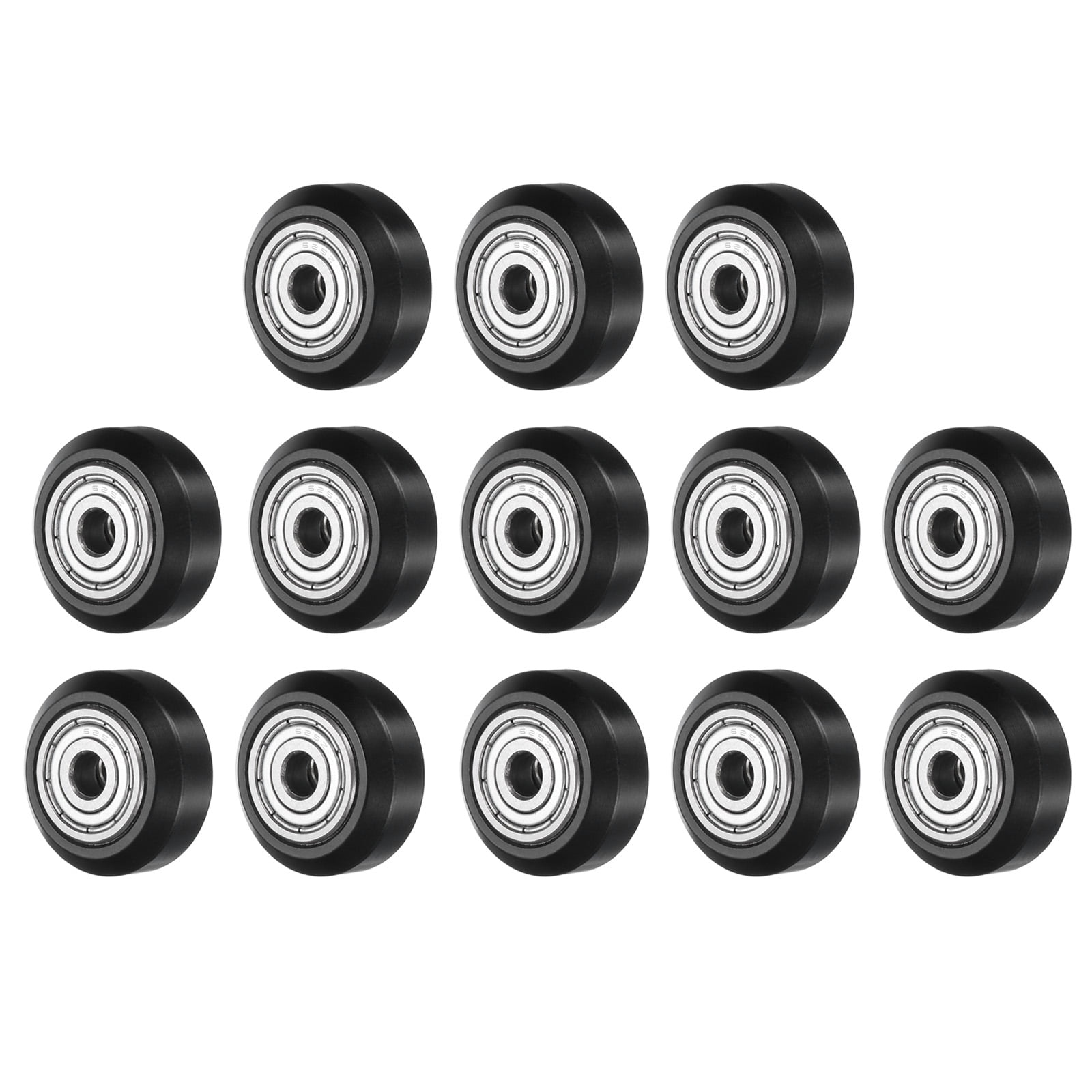 Uxcell 10pcs 3D Printer POM Rollers, High-Speed Gantry Wheels V Slot ...