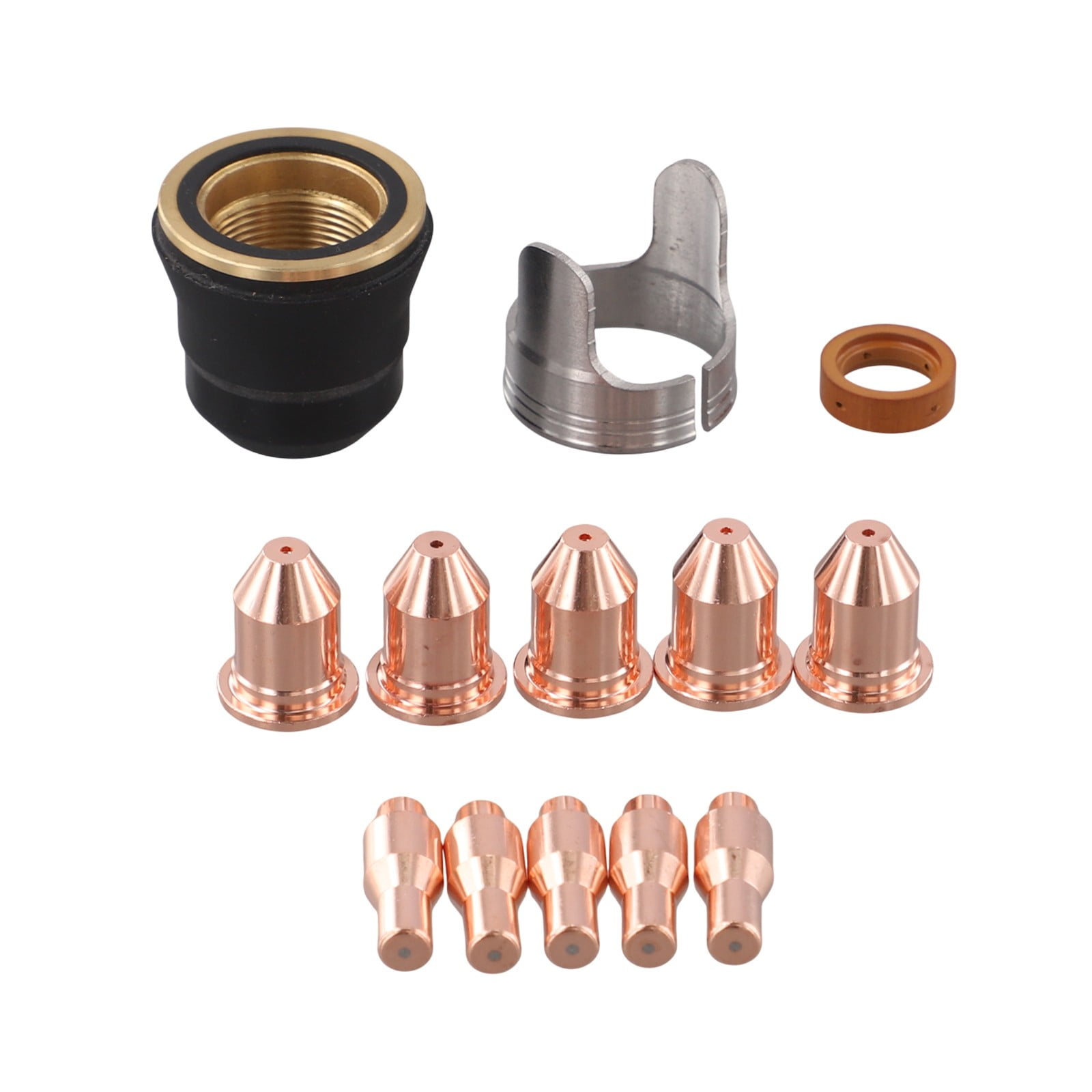 13pcs IPT-45 PT-45 Plasma Cutting Torch Nozzles Set 0.9mm Plasma ...