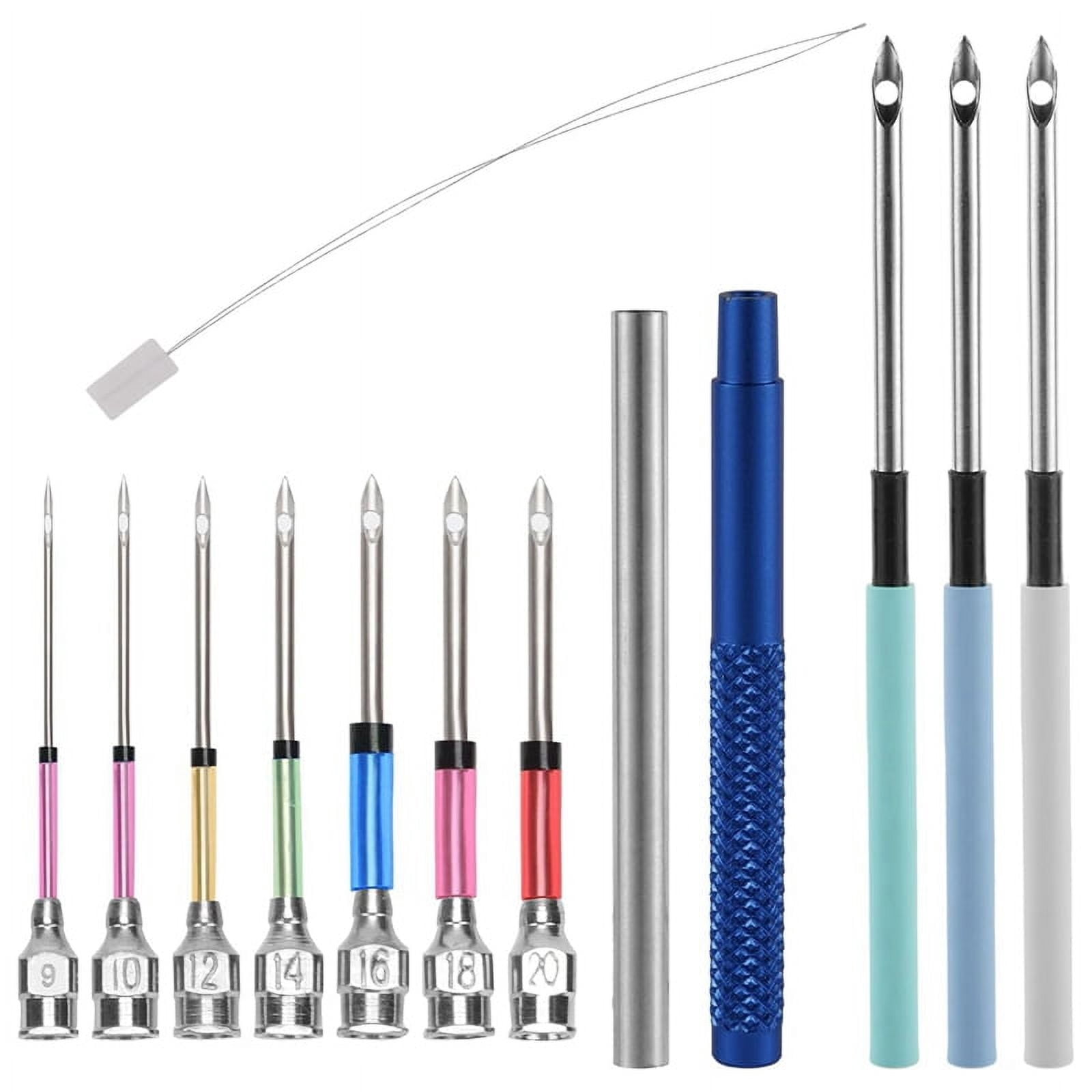 13pcs Punch Needle Kit, Punch Embroidery Kit with 7 Sizes Punch Needle ...