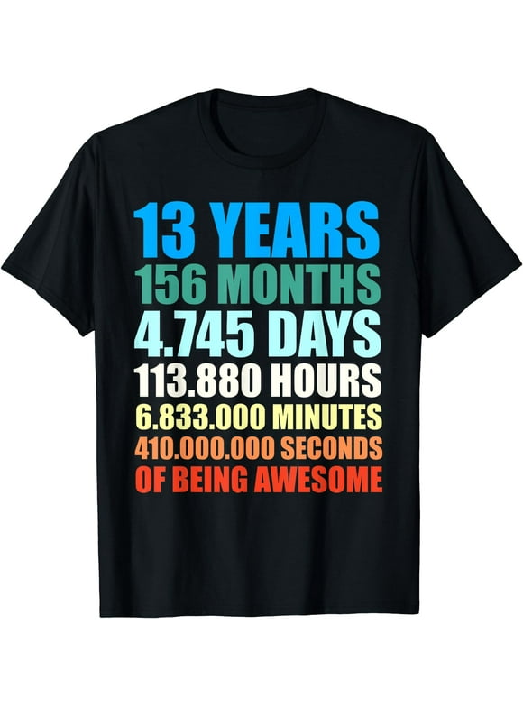 13th Birthday Shirts