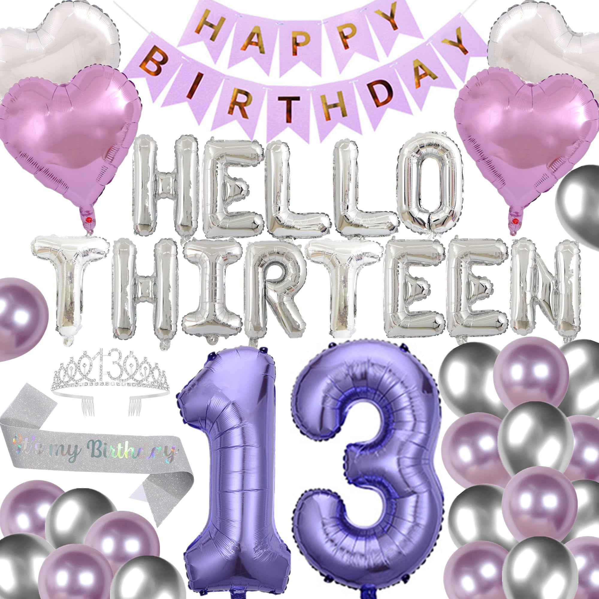 13th Birthday Party Decorations SSF20 Hello Thirteen Birthday Party ...