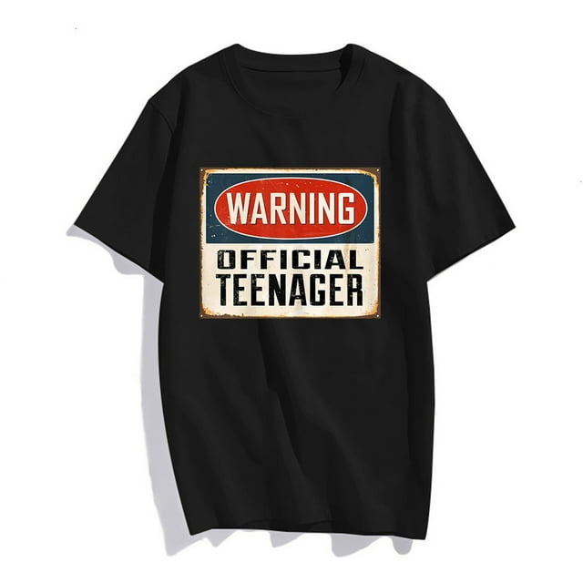 13th Birthday Warning Official Teenager 13 Year Old T-Shirt - Walmart.com
