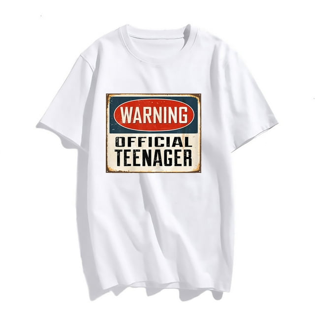 13th Birthday Warning Official Teenager 13 Year Old T-Shirt - Walmart.com